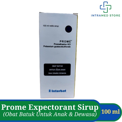 Jual Prome Expectorant Sirup 100 ml - Obat Batuk Anak Dan Dewasa ...