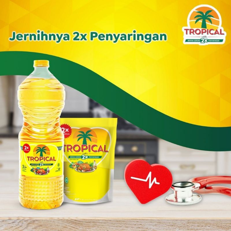 Jual Nota Live Tropical Minyak Goreng 2x Penyaringan 2lt | Shopee Indonesia
