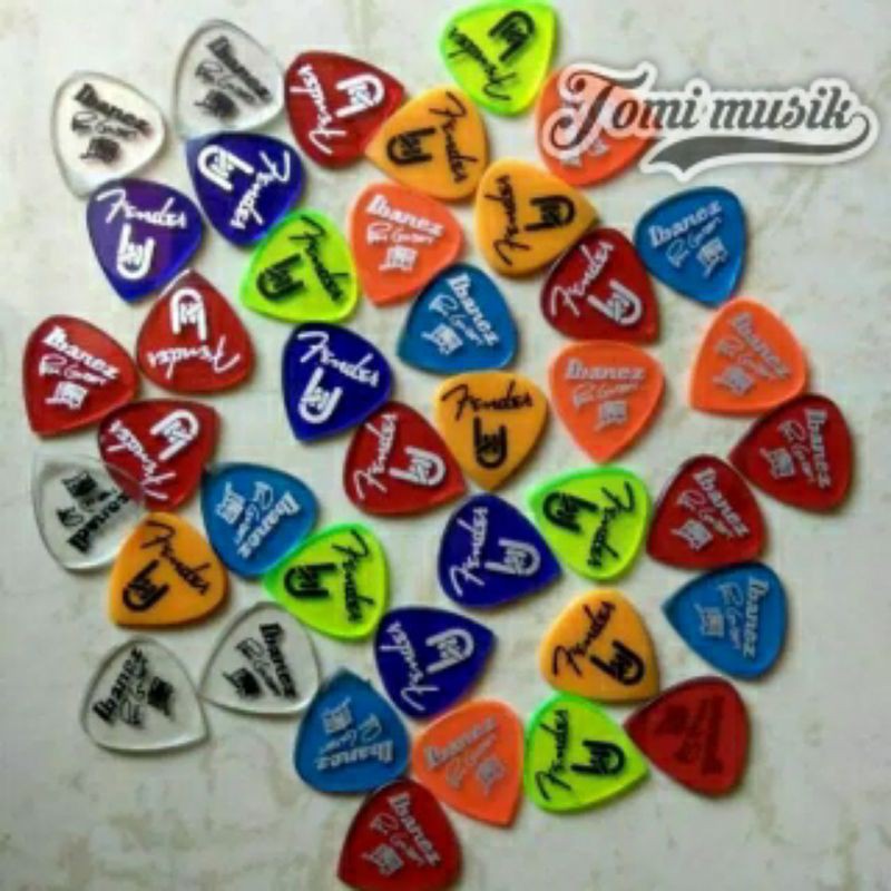 Jual PICK GITAR 2mm WARNA WARNI | Shopee Indonesia