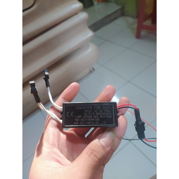 Jual Inverter Angel Eyes Ccfl Aes | Ccfl Inverter Aes | Inverter Lampu ...