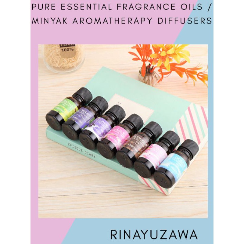 Jual Minyak Aromatherapy diffusers ( Pure Essential Fragrance Oils ...
