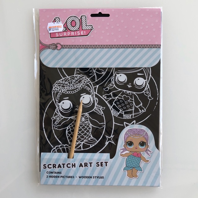 Jual LOL Scratch Art Set | Shopee Indonesia