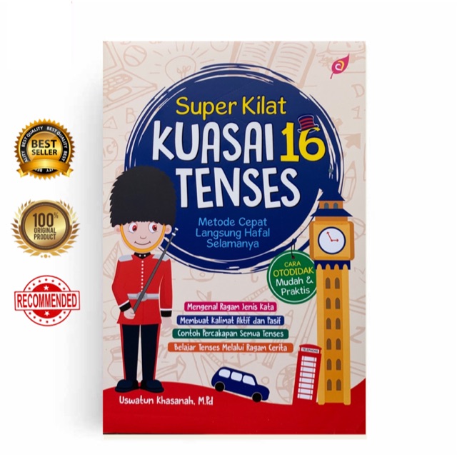 Jual Buku SUPER KILAT KUASAI 16 TENSES: Metode Cepat Langsung Hafal Selamanya | Shopee Indonesia