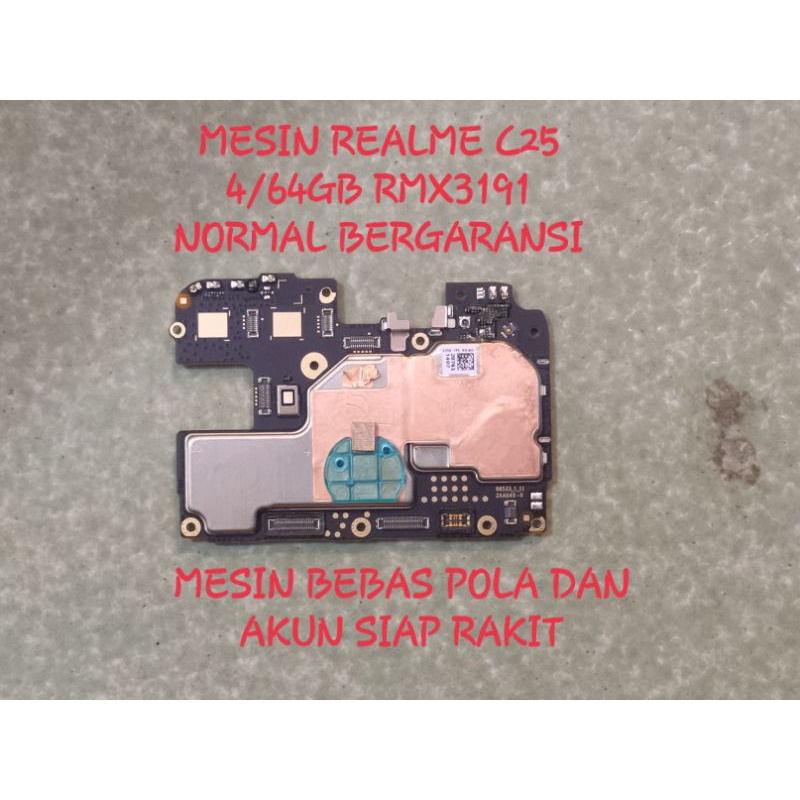 Jual mesin realme c25 normal mesin rmx3191 normal mesin realme c25 ...