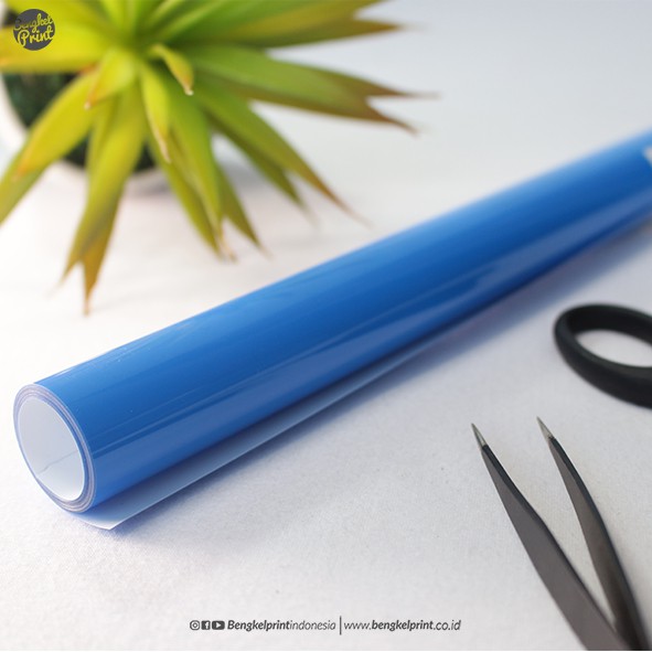 Jual Polyflex Pu korea asli warna Neon Blue | Shopee Indonesia