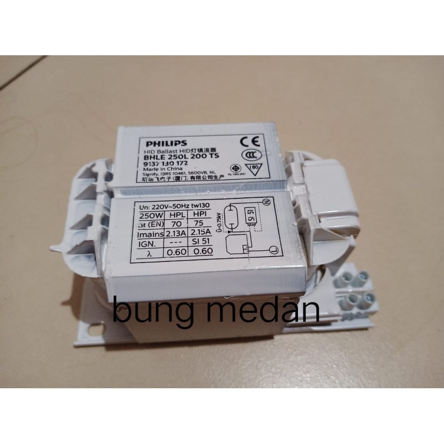 Jual BHLE 250w BHL 250 Watt Philips TRAVO TRAFO BALAST BALLAST 250L 200TS | Shopee Indonesia