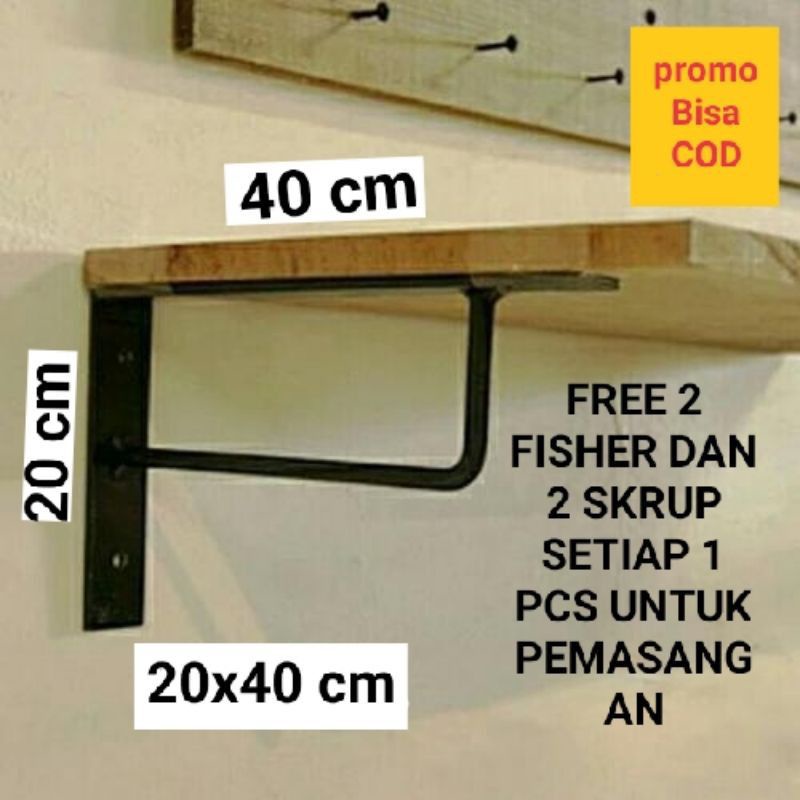 Jual besi siku penyangga ambalan | Shopee Indonesia