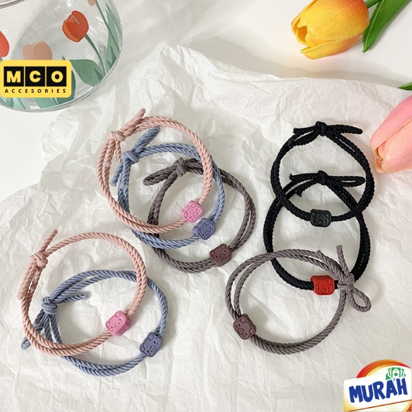 Jual Ikat Rambut Korea Karakter Piggy Kuncir Rambut Cepol Hairtie MCO ...