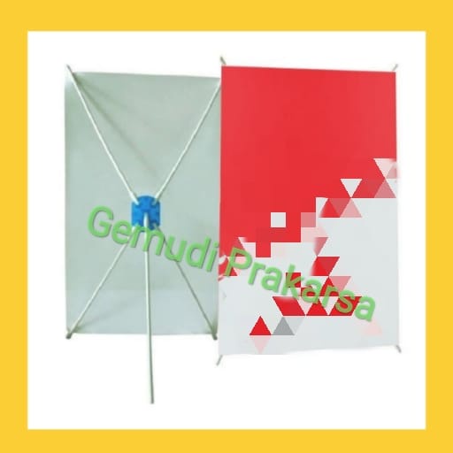 Jual Mini X banner A3 dan A4 - Rangka Saja | X banner Meja Mini ...