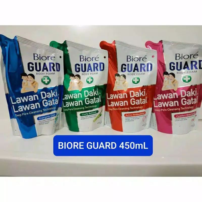 Jual BIORE SABUN CAIR 450 ML LIVELY REFRESH/ANTI DAKI/SCRUB | Shopee ...