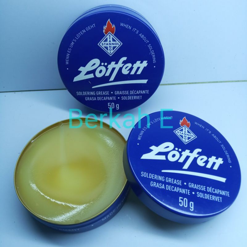Jual Lotfett 50Gram Minyak Solder Pasta Solder Germany 50G | Shopee ...