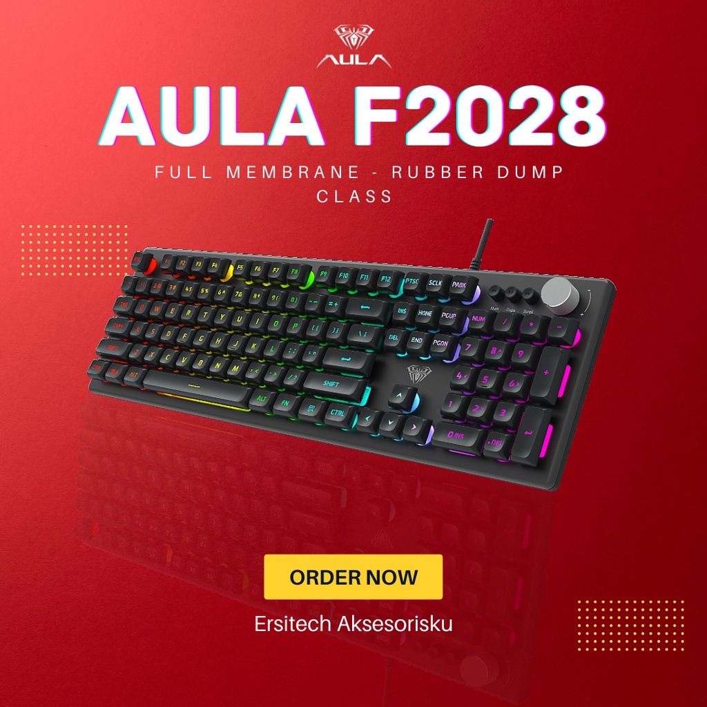 Jual AULA F2028 - Keyboard Laptop, Keyboard Rgb, Keyboard Gaming ...