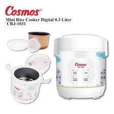 Jual COSMOS CRJ-1031 4in1 Mini Digital Rice Cooker - 0.3 L White ...