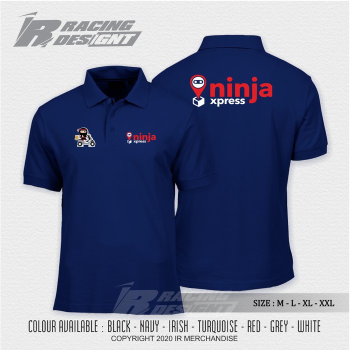 Jual Poloshirt / Kaos Polo Kerah Ninja xpress Terbaru Murah Distro -IR ...