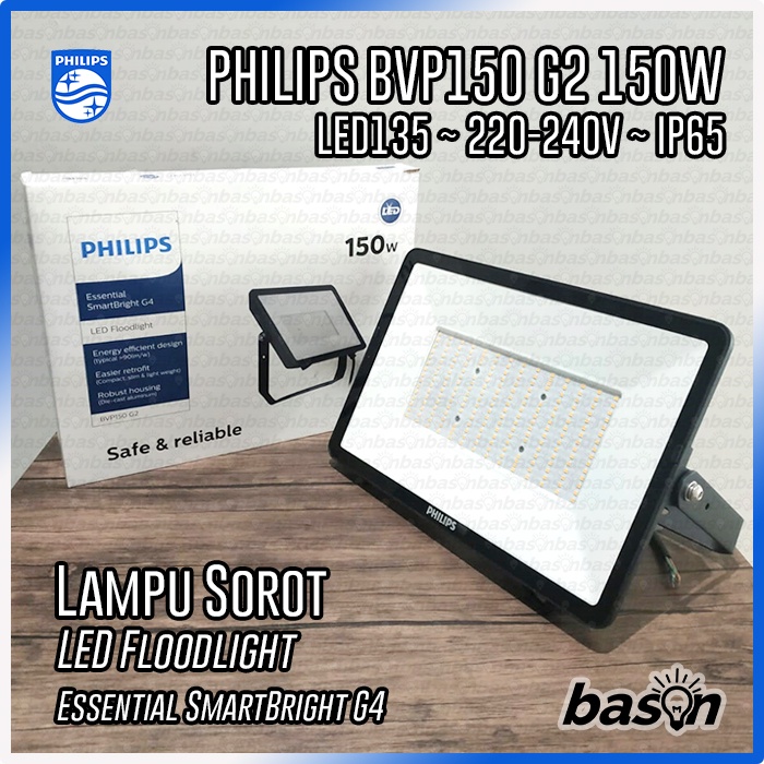 Jual PHILIPS BVP150 150W 220V SWB LED Flood Light - Lampu Sorot IP65 | Shopee Indonesia