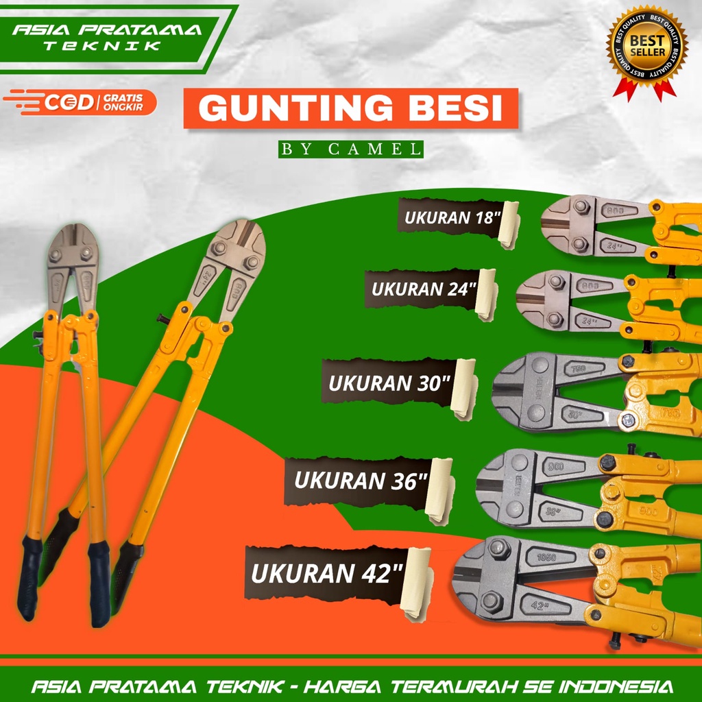 Jual Gunting Beton / Bolt Cutter 36 Inch Untuk Besi Beton / Kawat ...