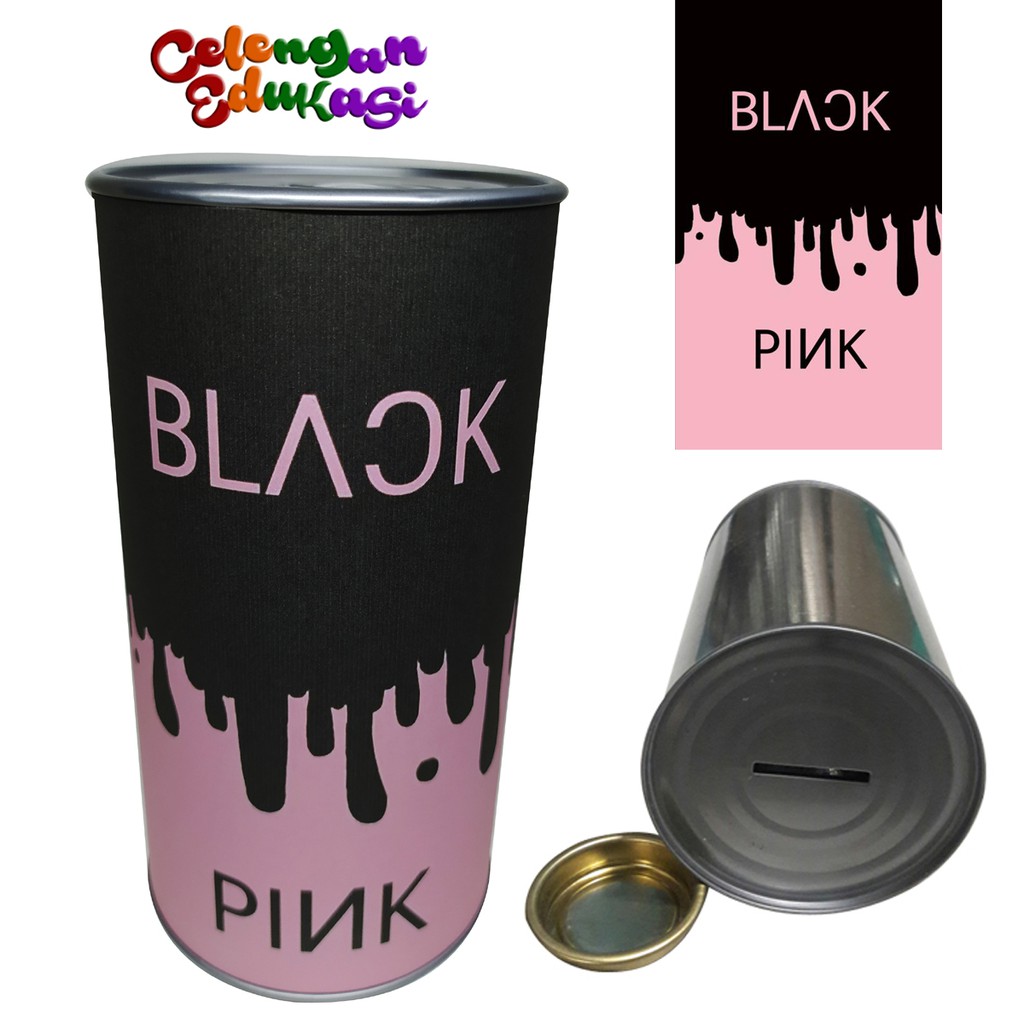 Jual [READY STOCK] Celengan Kaleng Korean Kpop Buka Tutup Murah ...