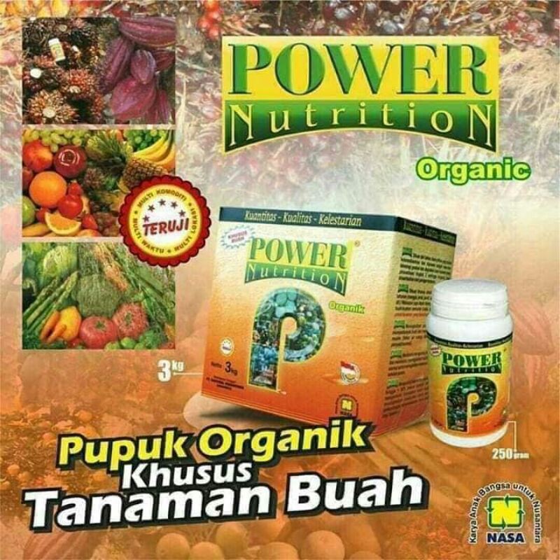 Jual Power Nutrition NASA ( pelebat buah ) | Shopee Indonesia