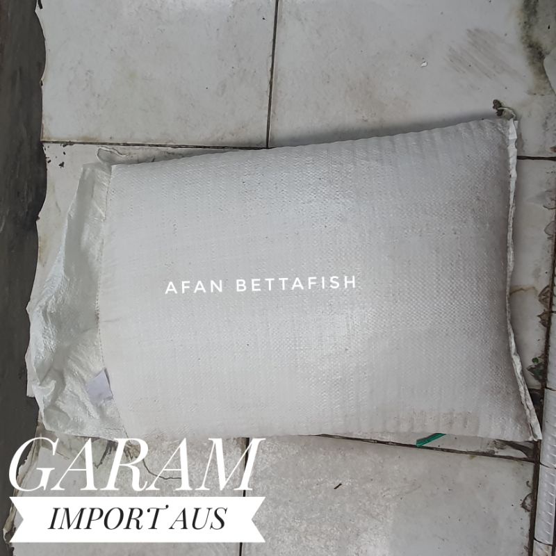 Jual GARAM IKAN 25 KG / CRYSTAL BENING IMPORT / FISH SALT AUSTRALIA ...