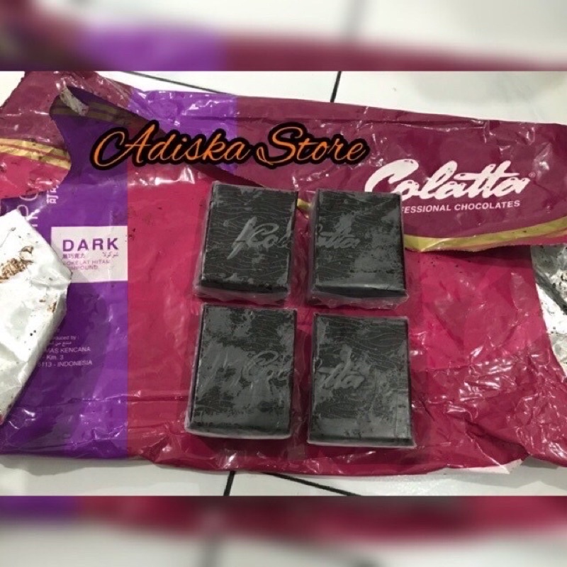 Jual Colatta Dark Chocolate Compound (DCC) | Shopee Indonesia
