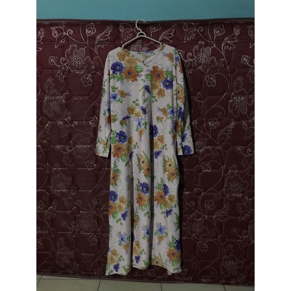 Jual Preloved gamis (bunga-bunga) | Shopee Indonesia