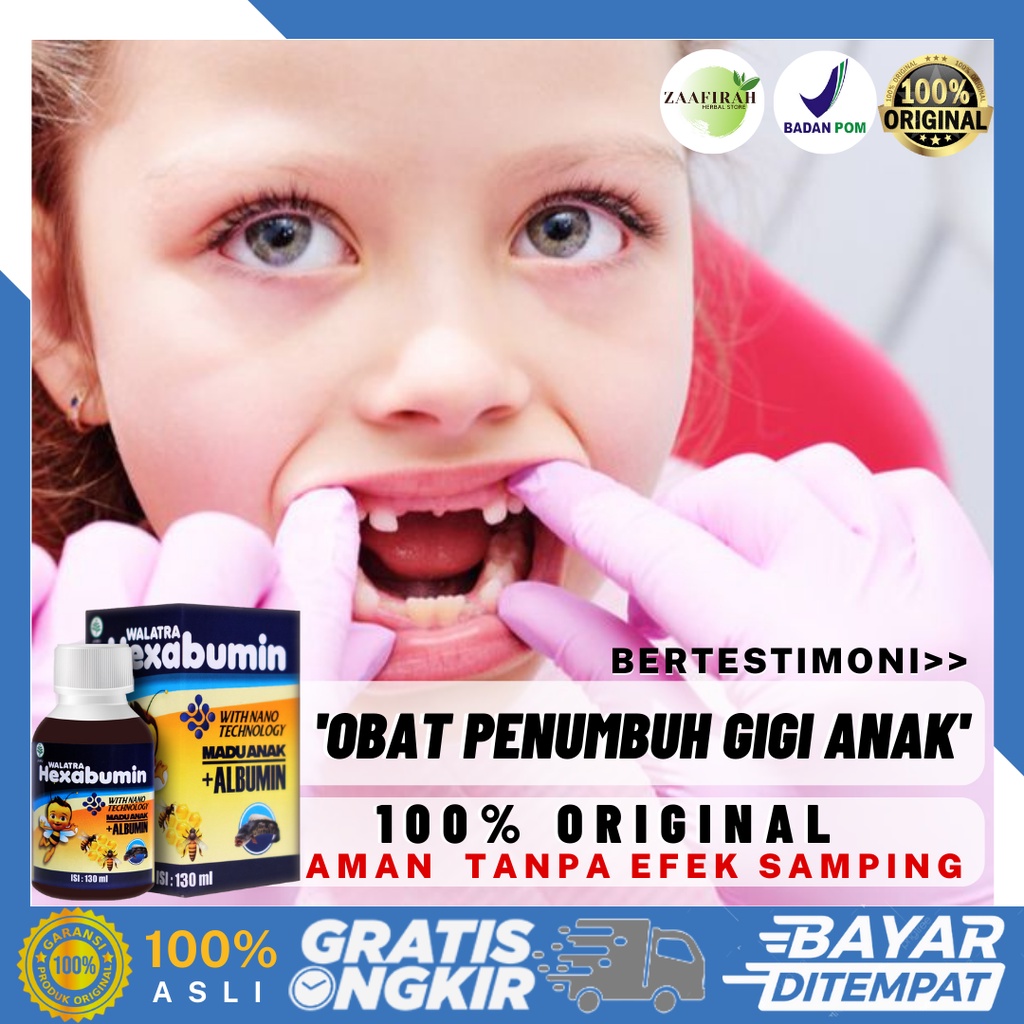 Jual Obat Penumbuh Gigi Anak Vitamin Penumbuh Gigi Ompong Gigi Anak ...