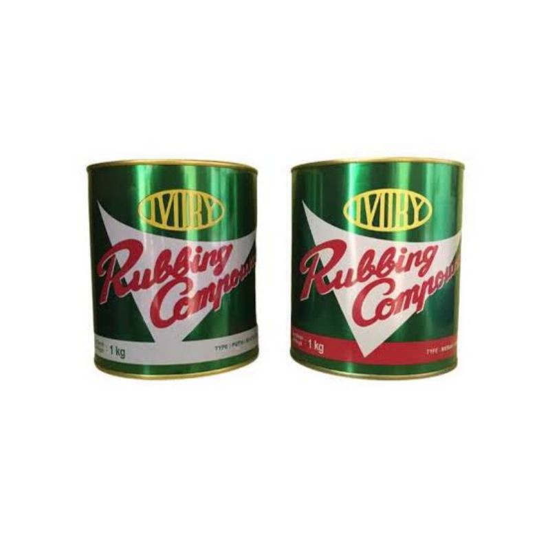 Jual Compound rubbing ivory 1kg merah dan putih kompon mobil rubbing ...