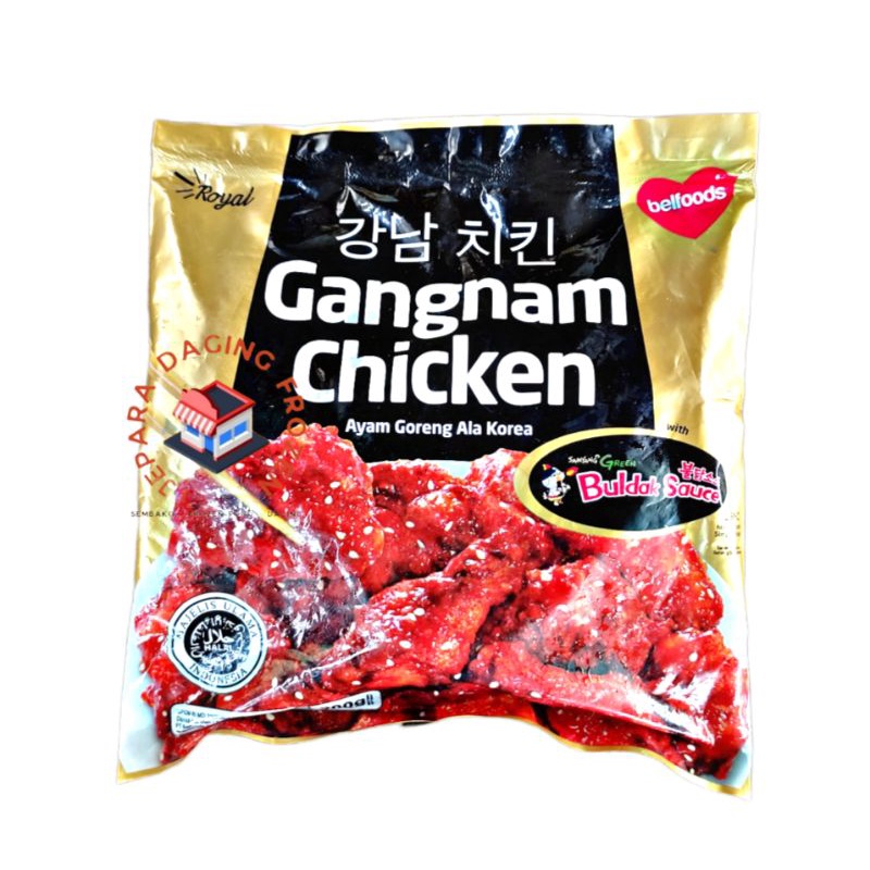 Jual BELFOODS AYAM GORENG ALA KOREA GANGNAM CHICKEN BULDAK SAUCE ...