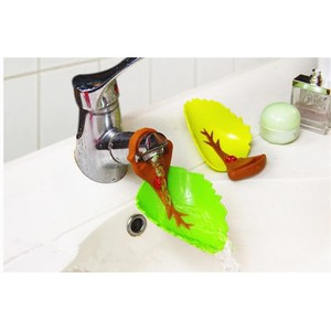 Jual Alat Bantu Anak Cuci Tangan Kran Tap Kids Faucet Extender Leaf ...