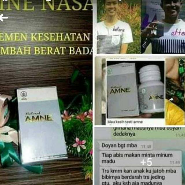 Jual Penambah berat Badan (Amne NASA) | Shopee Indonesia