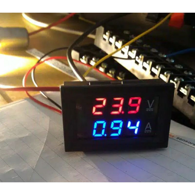 Jual DC volt meter dan ampere meter | Shopee Indonesia