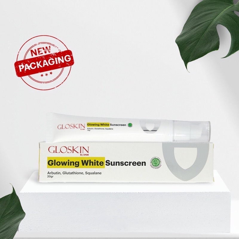 Jual Glowing White Sunscreen ( kemasan baru ) | Shopee Indonesia