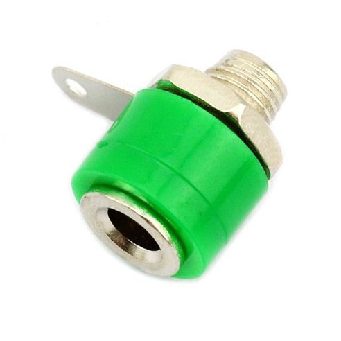 Jual Soket Banana Binding Socket Hijau Steker Bus 4mm Female connector ...
