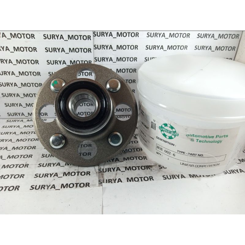 Jual LAGER LAKER BEARING RODA BELAKANG + NAP WONDER MERK UNIFAR | Shopee Indonesia