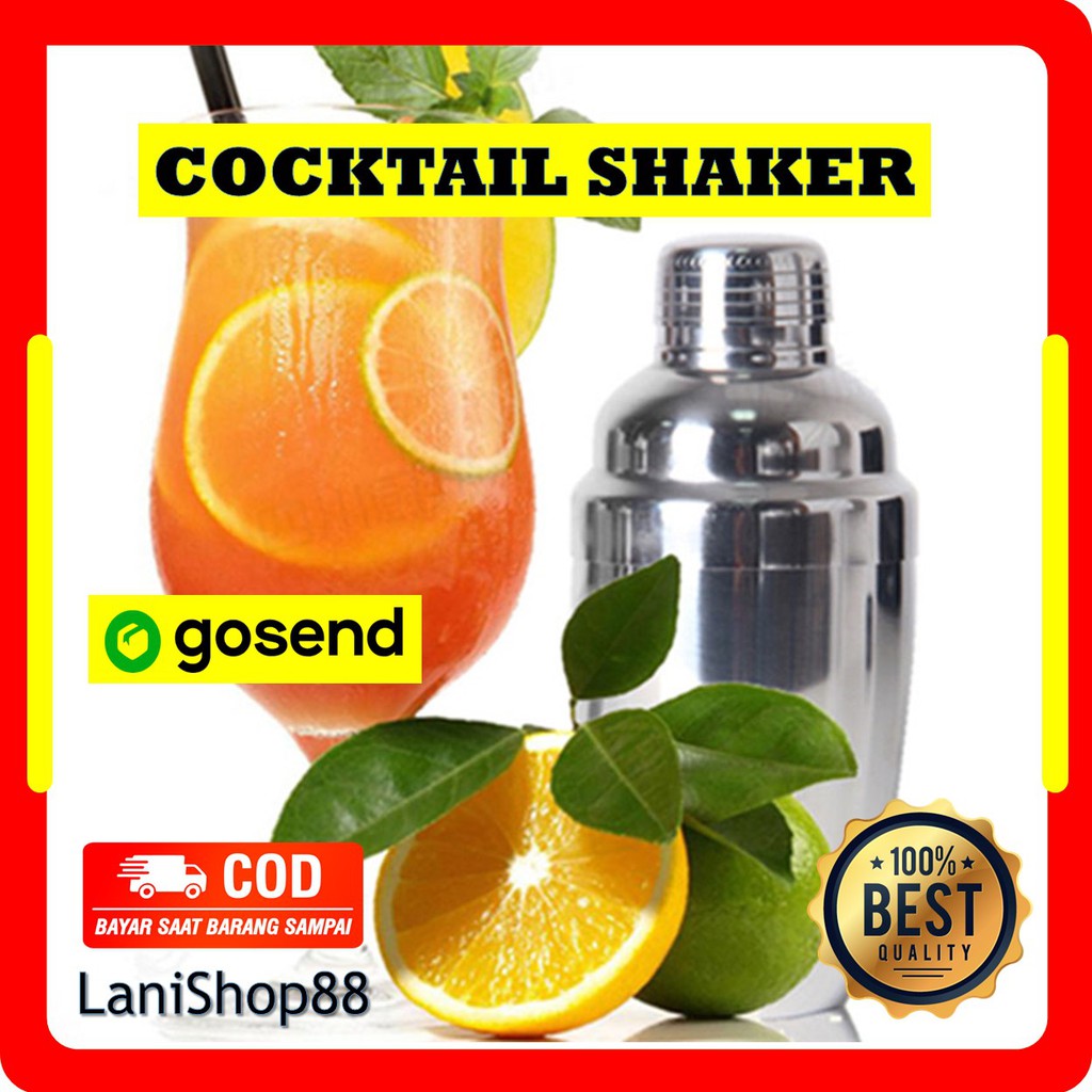 Jual Shaker Cocktail Japanese Stainless Steel Alat Pengocok Minuman ...
