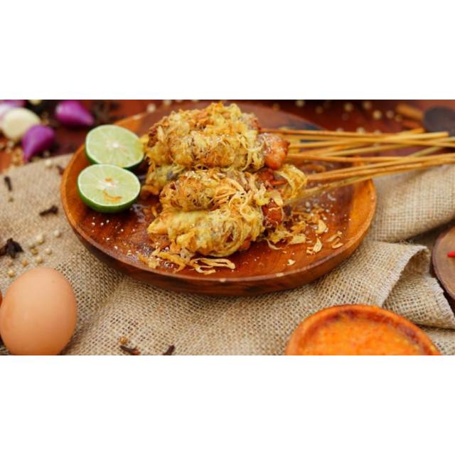 Jual Sate Taichan Kulit Roll Egg/Sate Taichan Tikungan/Sate Taichan ...