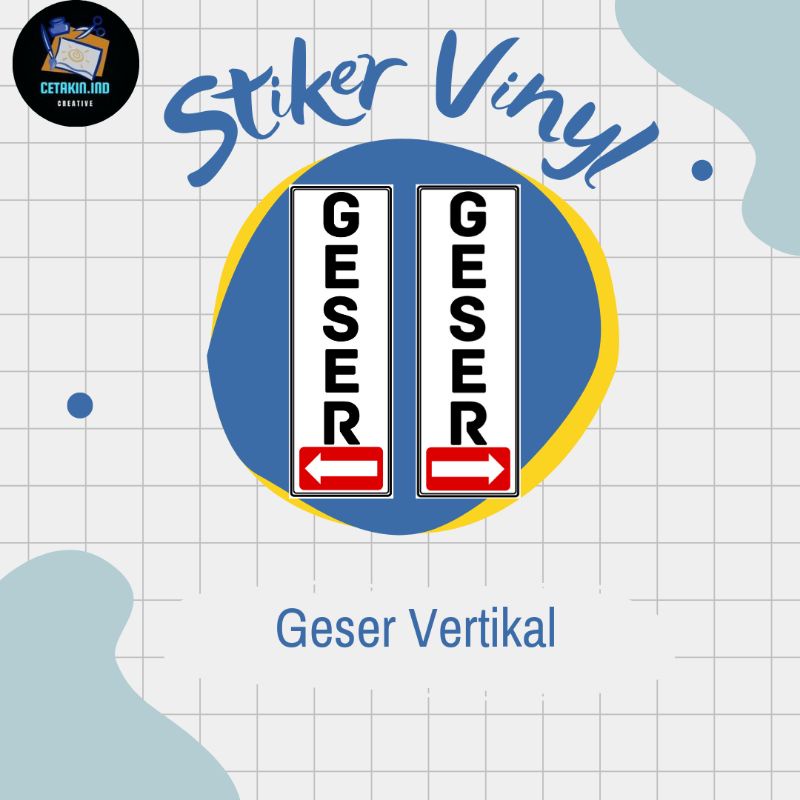 Jual Stiker Vinyl Pintu Geser | Shopee Indonesia