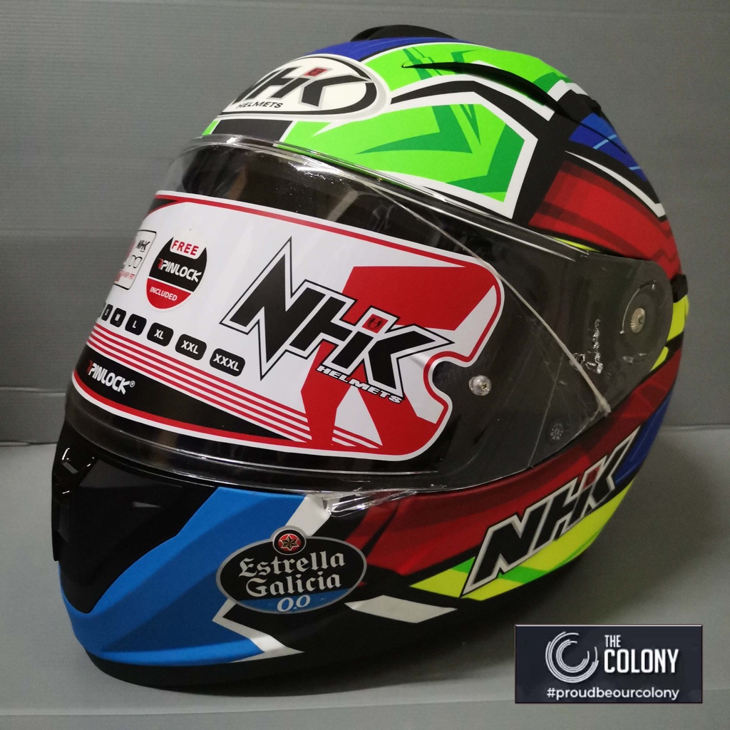 Jual HELM NHK GP PRIME RACE EDITION| HELM NHK GP-PRIME TITO RABAT BLACK ...
