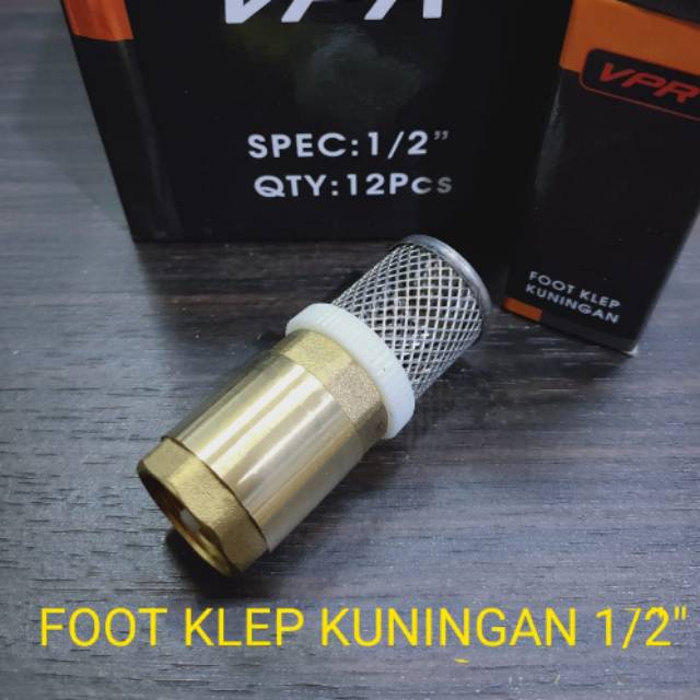 Jual FOOT KLEP 1/2 INCH KUNINGAN / TUSEN KLEP KUNINGAN TOSEN KLEP ...