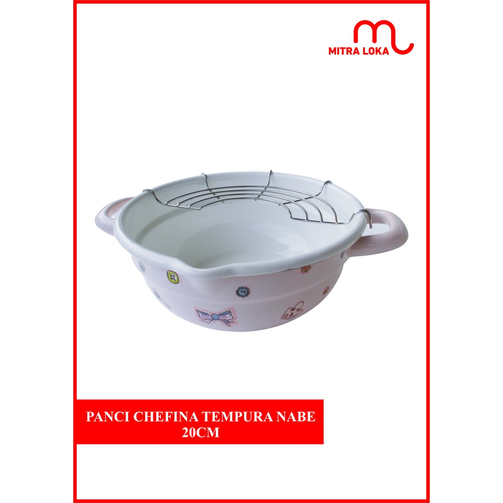 Jual Mitra Loka Panci Set Enamel Penggorengan 1Set Lengkap Dengan ...