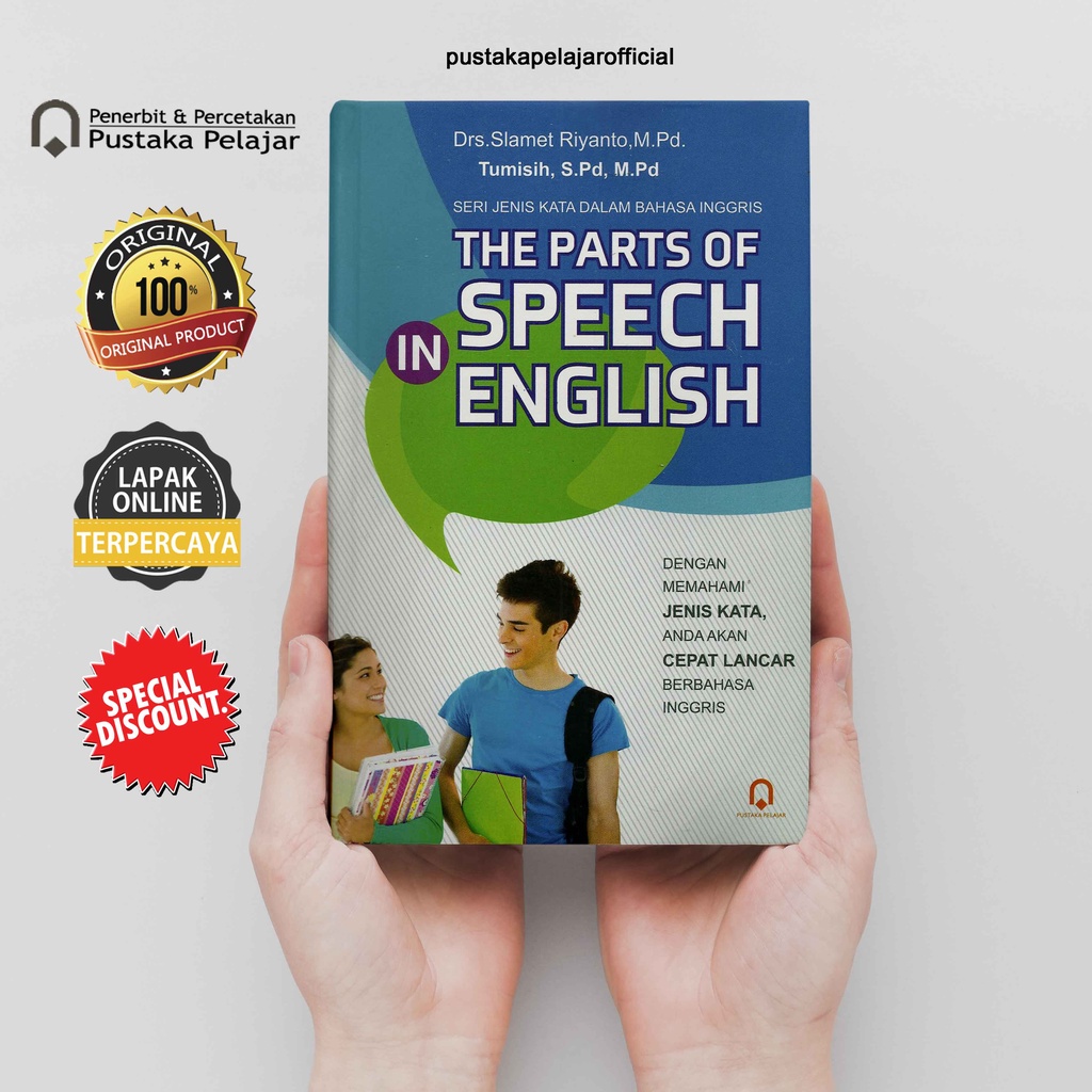 Jual THE PARTS OF SPEECH IN ENGLISH - SLAMET RIYANTO - PUSTAKA PELAJAR ...