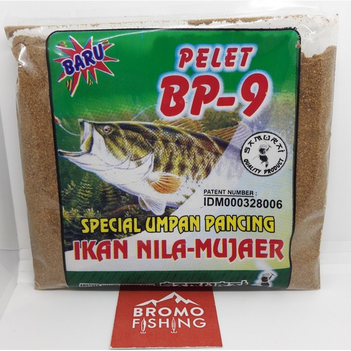 Jual Pelet BP-9 / bp9 spesial umpan pancing nila mujaer | Shopee Indonesia