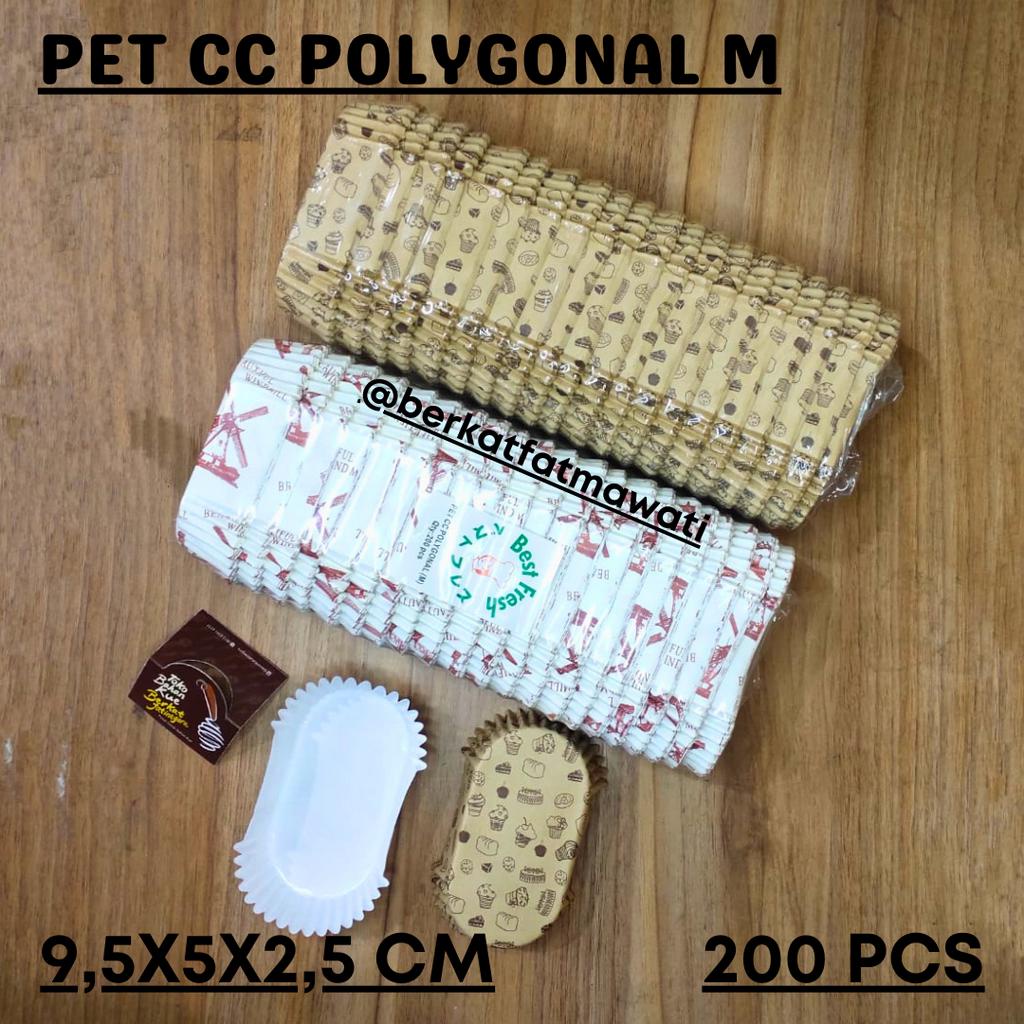 Jual CUP CASES OVAL MEDIUM / PET CC POLYGONAL M/ 200 PCS / 50 PCS ...