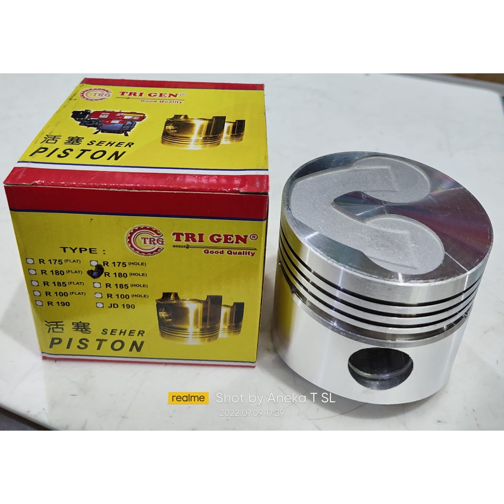Jual Piston R180 Hole Trigen Piston R180 Coak Piston R180 QC Seher R180 ...