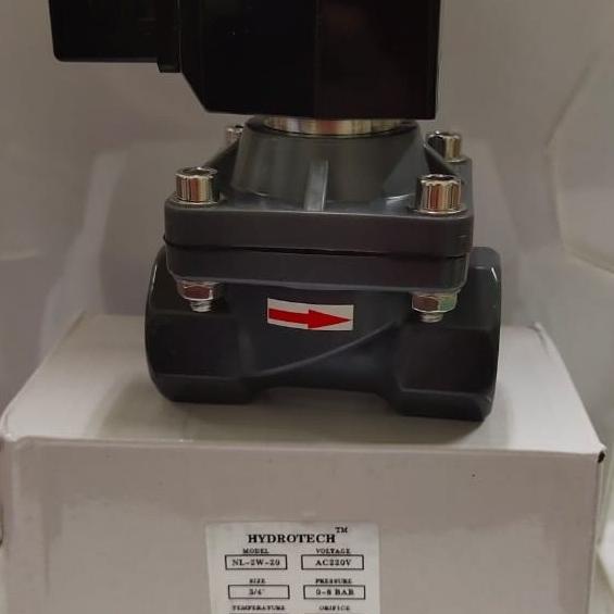 Jual Selenoid Valve 1/2 Inch Nylon Merk Hydrotech 220V Nc | Shopee ...