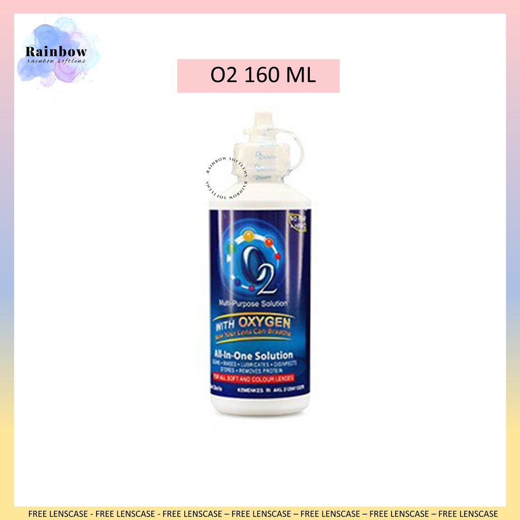 Jual COD CAIRAN SOFTLENS O2 160ML / AIR SOFTLENS O2 160 ML | Shopee ...