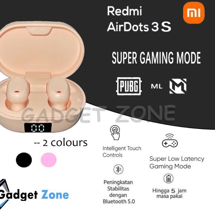 Jual Best Model [ORIGINAL]MI Redmi Airdots 3 Lite S TWS Bluetooth 5.2 ...