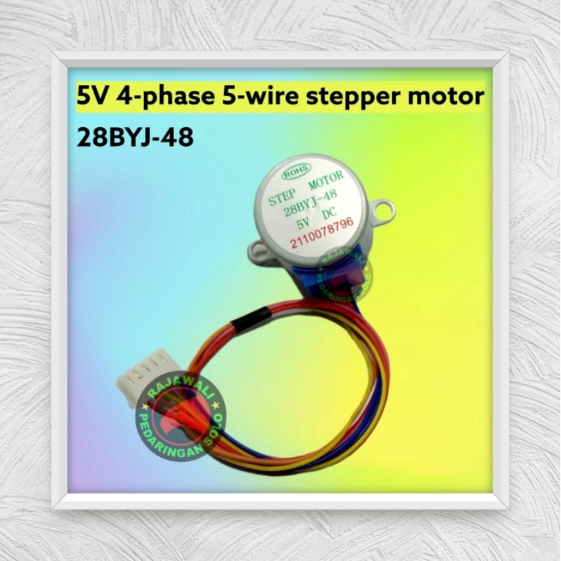 Jual STEPPER MOTOR 5V 4 PHASE 5 WIRE | Shopee Indonesia
