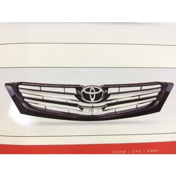 Jual Front Grille / Grill Depan Chrome + Mark / Emblem Innova 2008 ...