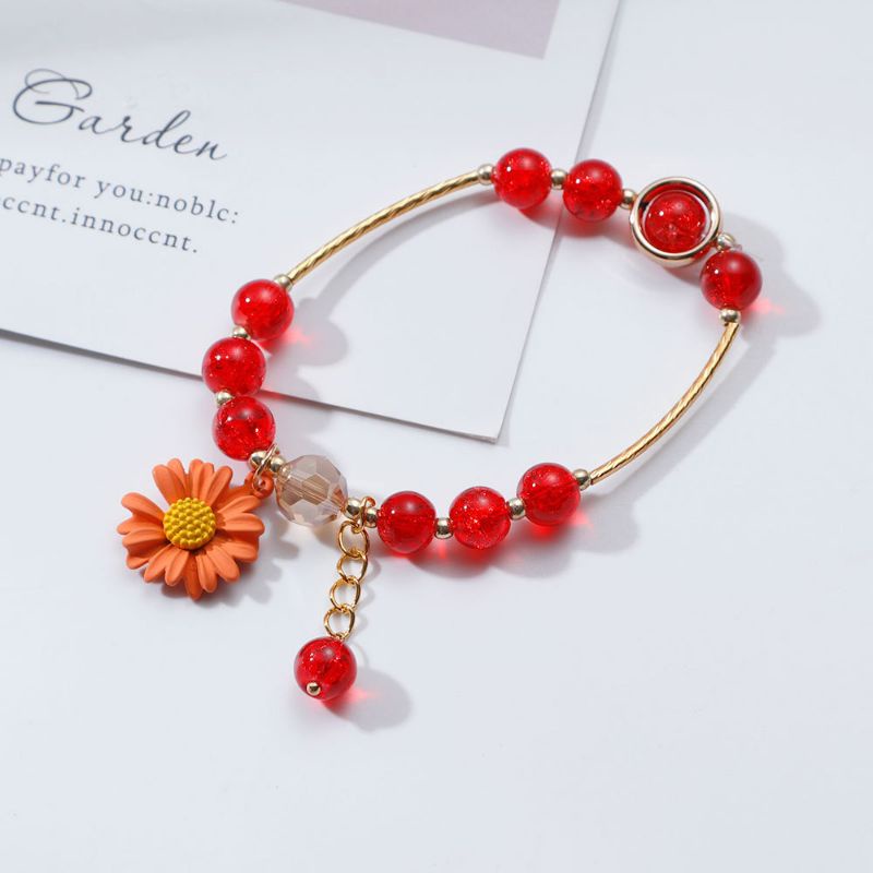 Jual Gelang Korean style kekinian / Gelang Bunga | Shopee Indonesia